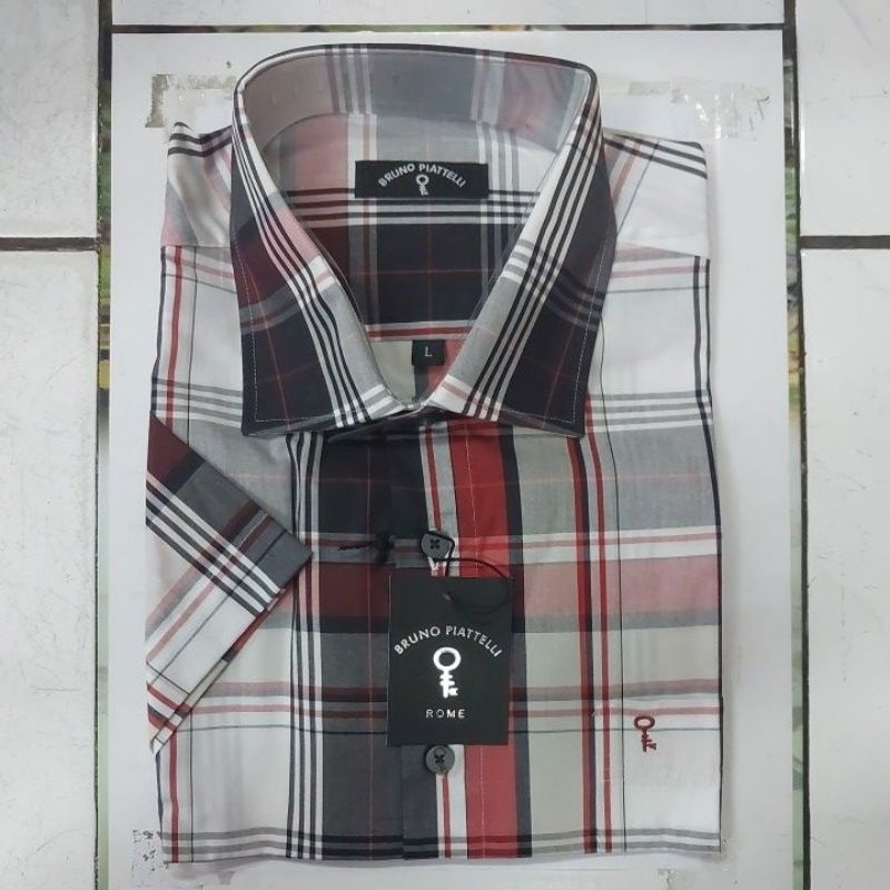 Jual Kemeja Tangan Pendek Bruno Piattelli (45-Lama) | Shopee Indonesia