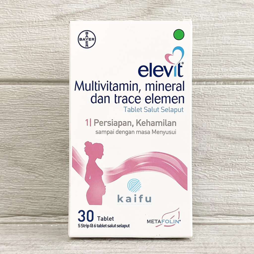 Jual Elevit Multivitamin, mineral dan trace elemen 30tablet | Shopee ...