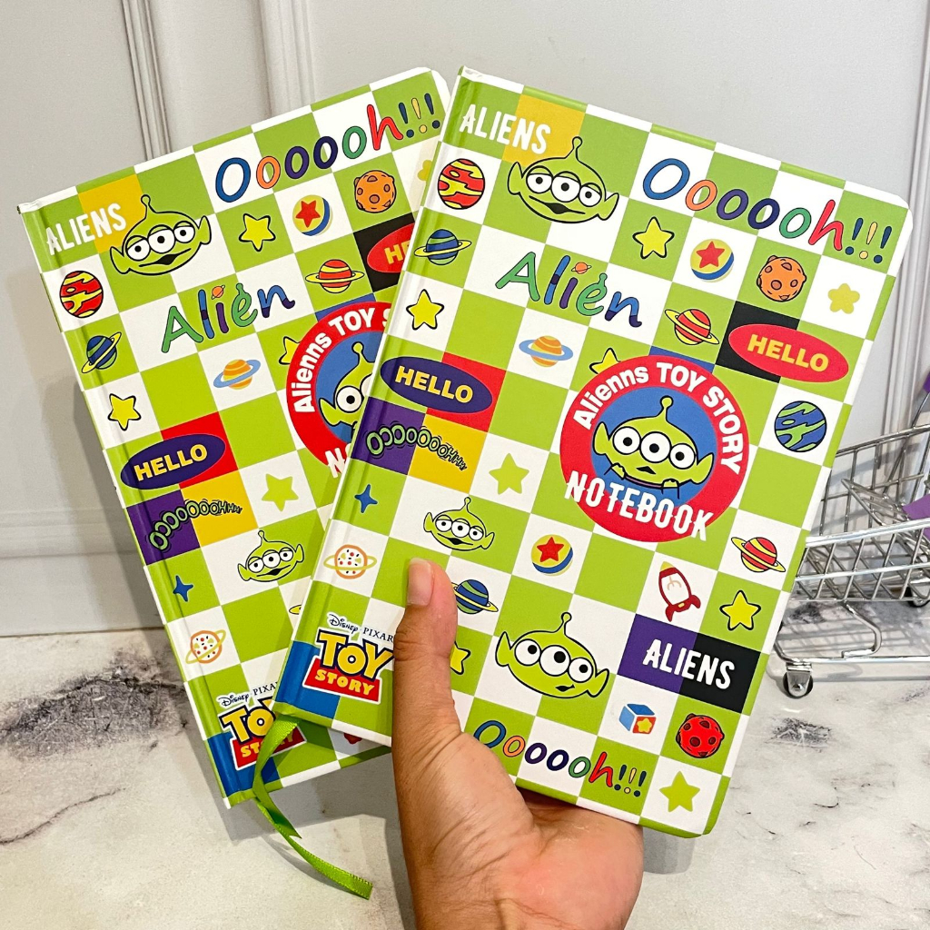 Jual Buku Tulis Hard Cover Little Alien Notebook Tebal Bergaris 116 ...