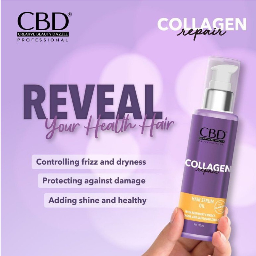Jual CBD Collagen Repair Series Shampoo | Conditioner | Hair Mask ...