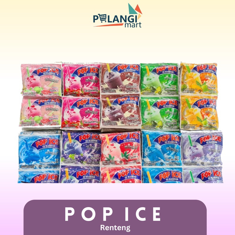 Jual POP ICE RENTENG ISI 10 | Shopee Indonesia