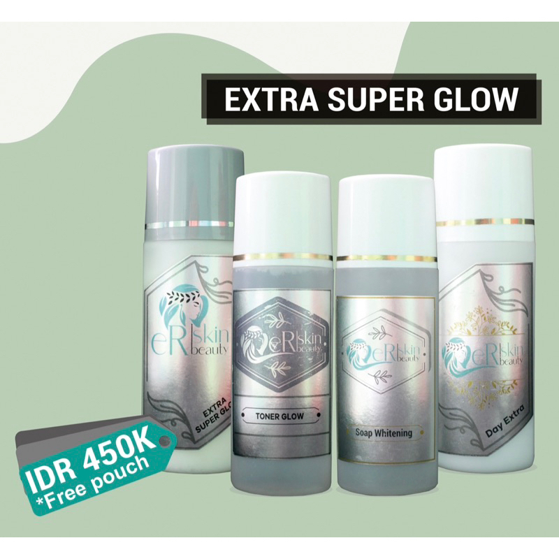Jual [PAKET]ERSKIN EXTRA SUPER GLOW ( Dosis 10x lebih extra lebih cepat ...
