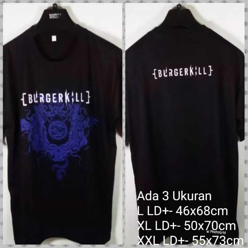 Jual Kaos Band Metal Burgerkill Killchestra | Shopee Indonesia