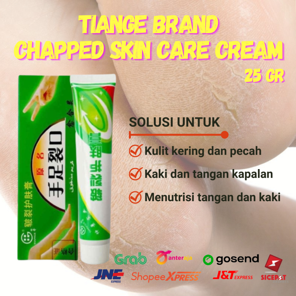 Jual SALEP TUMIT PECAH-PECAH / KAKI-TANGAN KERING / KAPALAN / SALEP TIANGE BRAND CHAPPED SKIN 25 ...