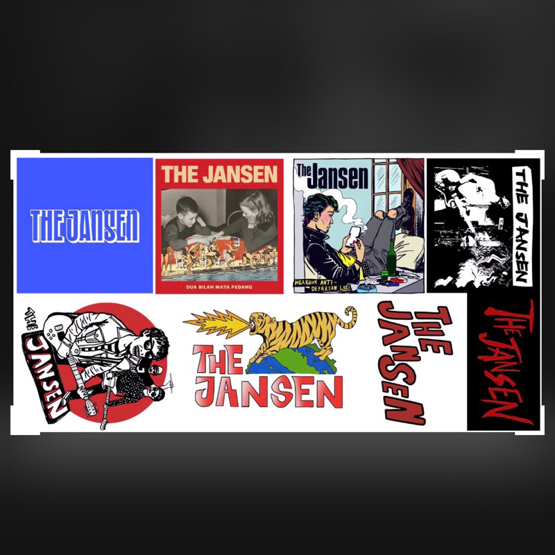 Jual Sticker the jansen| Stiker the jansen | Sticker Band | Sticker ...