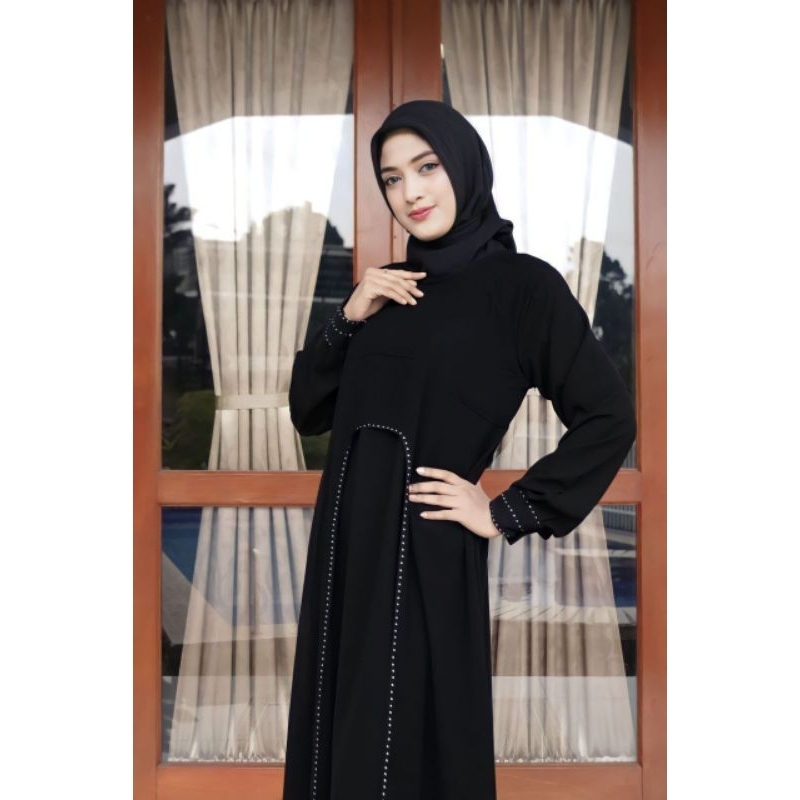 Jual Abaya Hitam Gamis Syari Salaf Boutique | Shopee Indonesia