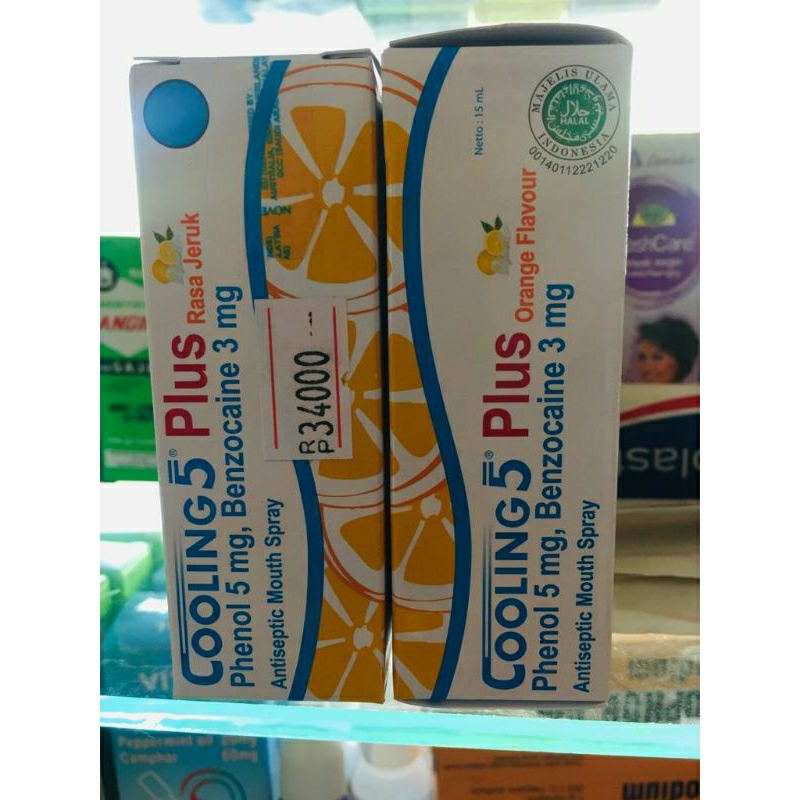 Jual COOLING 5 PLUS OBAT SAKIT GIGI / SARIAWAN / RADANG GUSI 15 ML ...