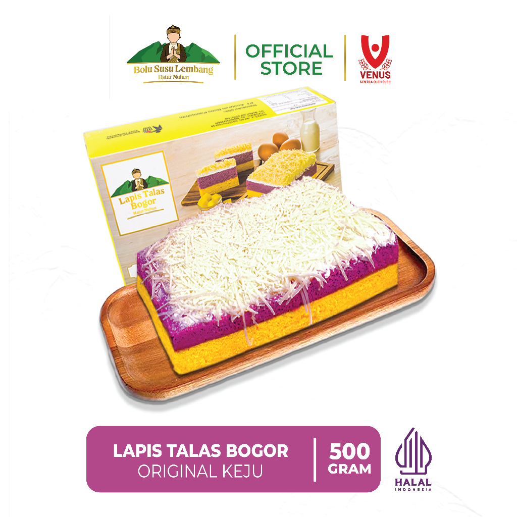 Jual Lapis Talas Bogor Haturnuhun | Oleholeh Lembang Bandung | Shopee ...