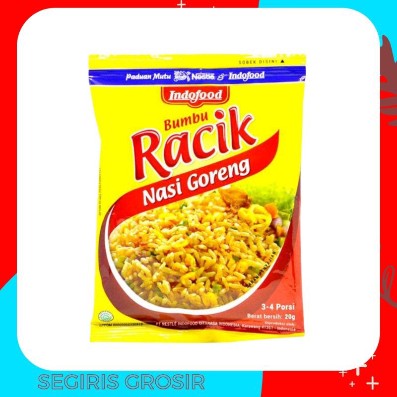 Jual Indofood Bumbu Racik Nasi Goreng 20gr | Shopee Indonesia