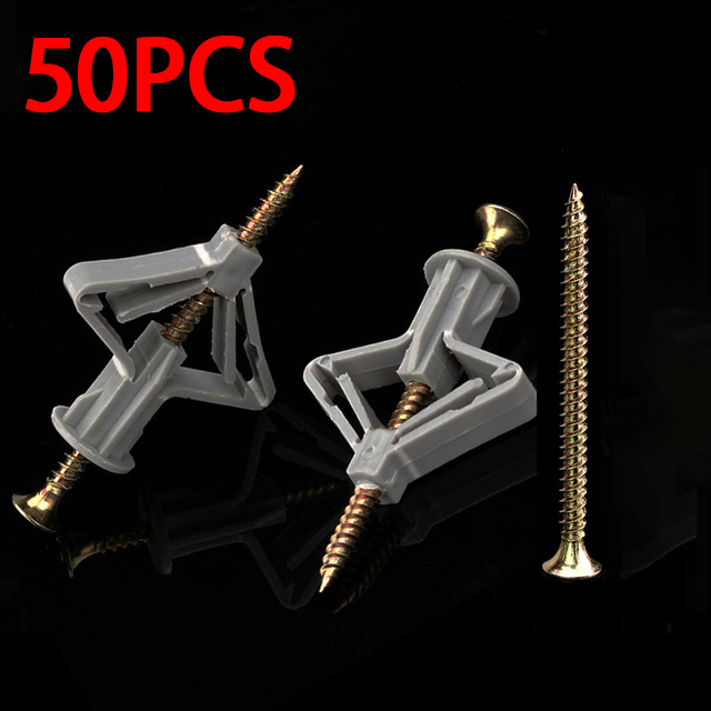 Jual 【50 Pcs】Butterfly Expansion Bolt Set/Sekrup Gypsum/Pengencang ...