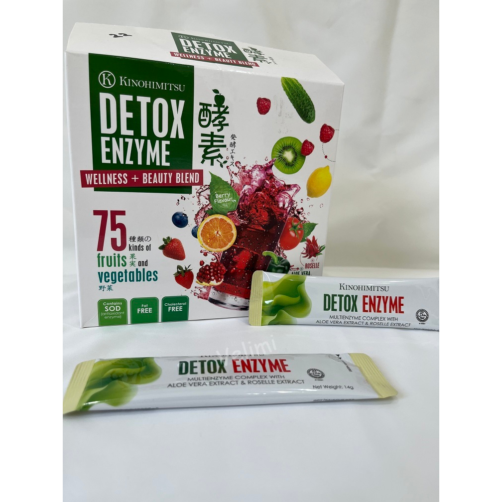 Jual KINOHIMITSU DETOX ENZYME SACHETS | Shopee Indonesia