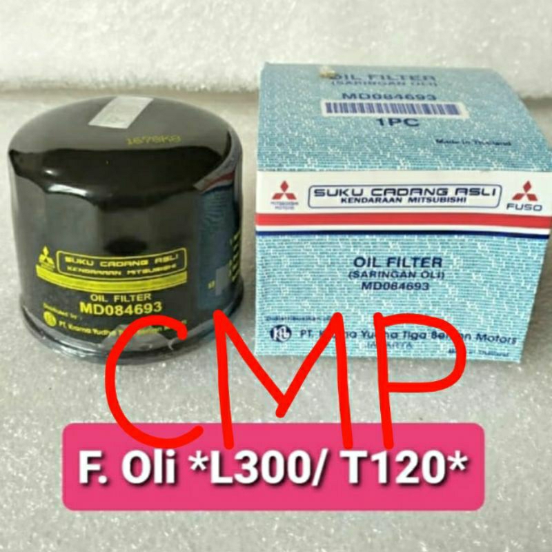 Jual FILTER OLI SARINGAN MINYAK OIL FILTER MITSUBISHI L300 BENSIN/T120 ...