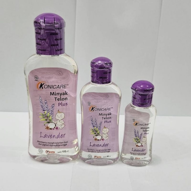 Jual KONICARE Minyak Telon Plus Lavender 125 ml, 60 ml, 30 ml | Shopee ...