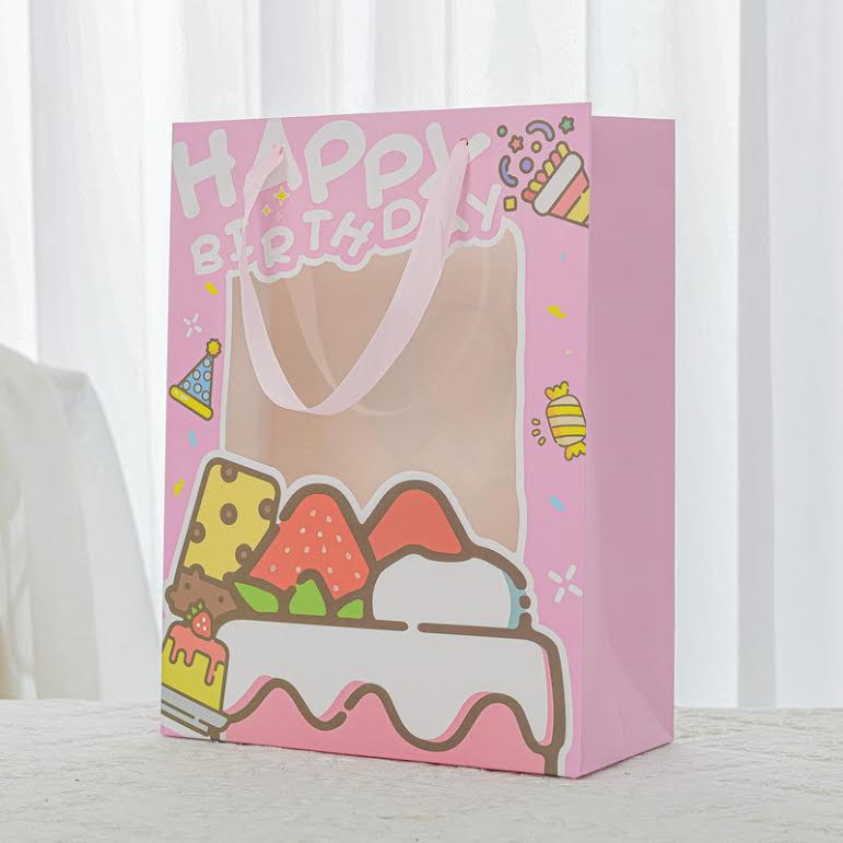 Jual MURMURE I PAPER BAG MOTIF MIX LUCU UKURAN SEDANG BESAR TAS KERTAS ...