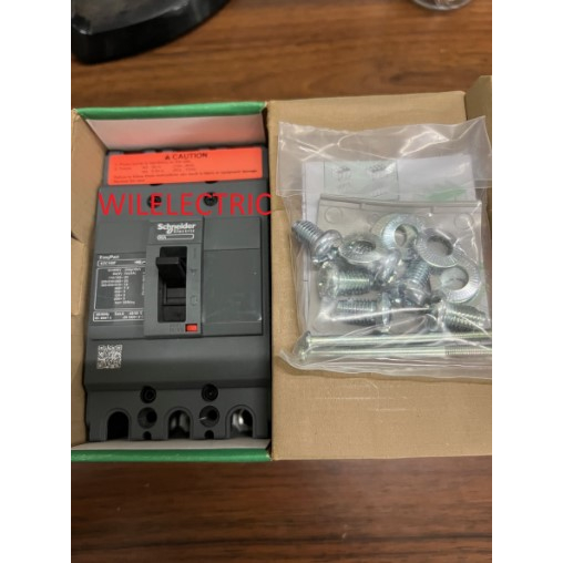 Jual MCCB SCHNEIDER NFB Breaker EZC 100F / EZC100F 80A 80 A original | Shopee Indonesia