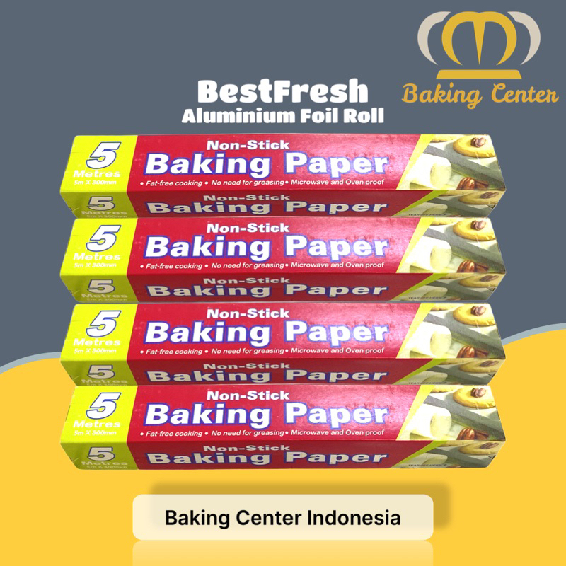 Jual Baking Paper Non Stick 5m x 300mm | Shopee Indonesia