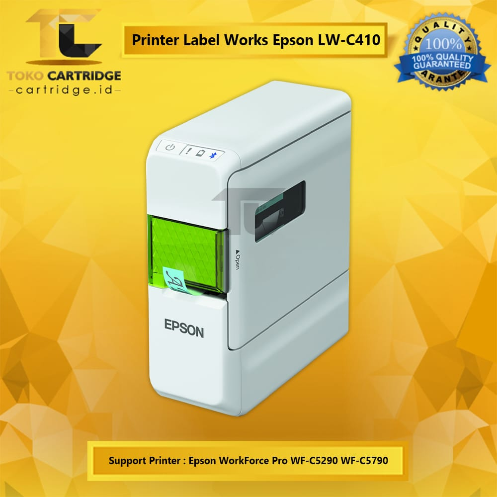 Jual Epson LabelWorks LW-C410 LWC410 LW C410 Portable Sticker Label ...