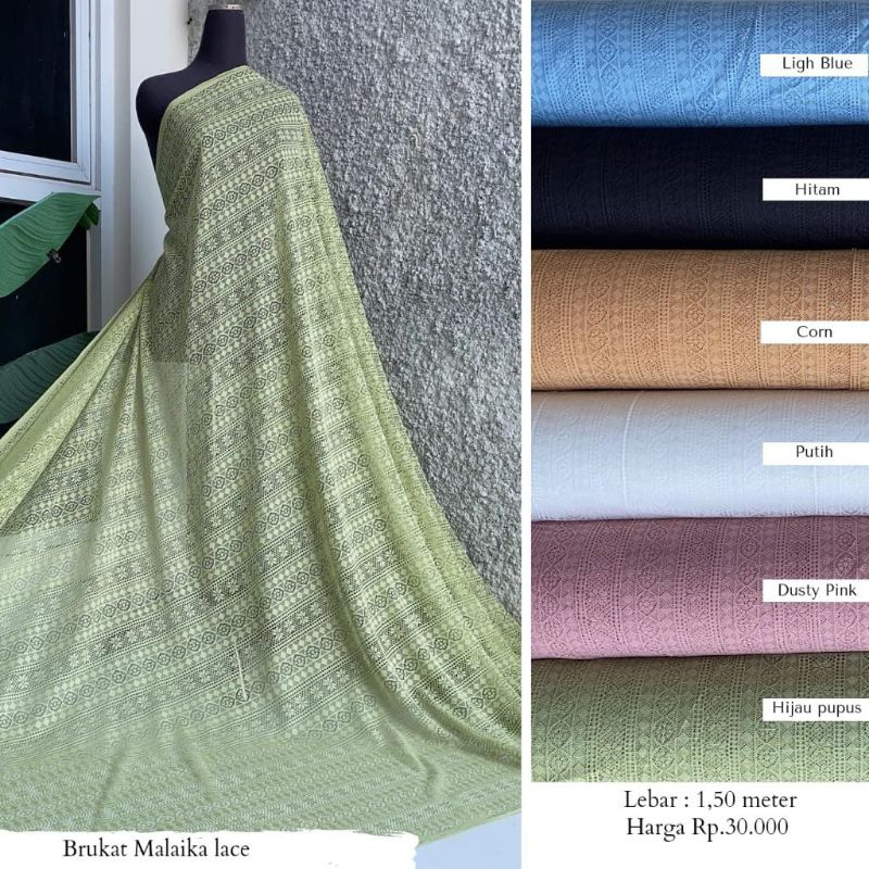 Jual BRUKAT MALAIKA LACE | Bridesmaids Brokat Lace by abctextile ...