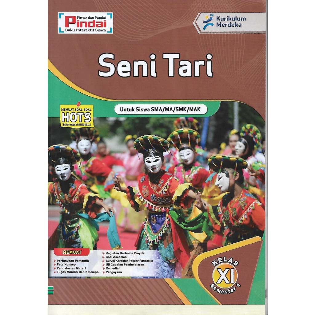 Jual Buku LKS Seni Tari Kelas 11 SMA/MA/SMK/MAK kurikulum Merdeka Semester 1 | Shopee Indonesia