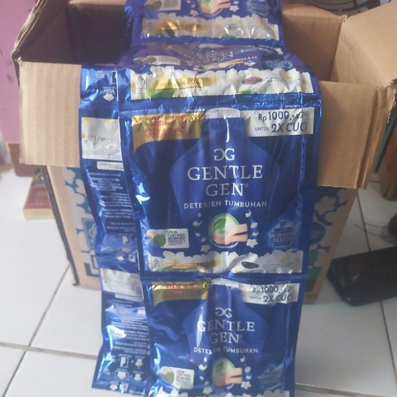 Jual Gentle gen sachet isi 14sachet(1000an) | Shopee Indonesia