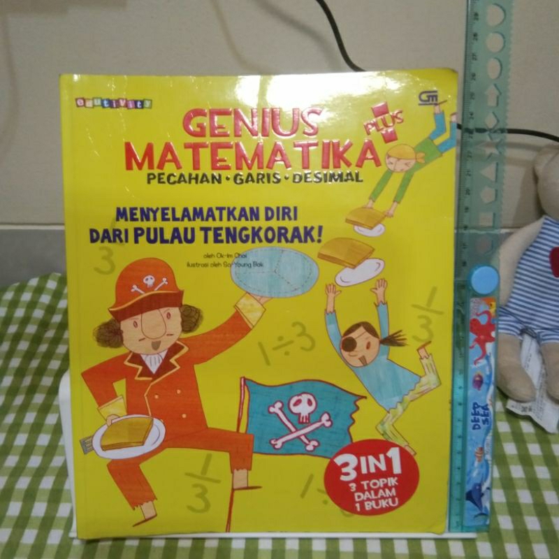 Jual Buku anak Seri GM Genius Matematika Pecahan Garis Desimal ...