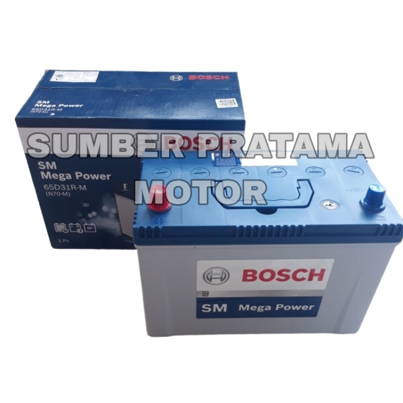 Jual Aki mobil bosch N70M 65D31R accu mobil 65Ah pajero, panther, l300 ...