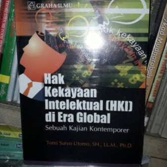 Jual Hak Kekayaan Intelektual (HKI) Di Era Global Sebuah Kajian Kontemporer - Tomi Suryo Utomo ...