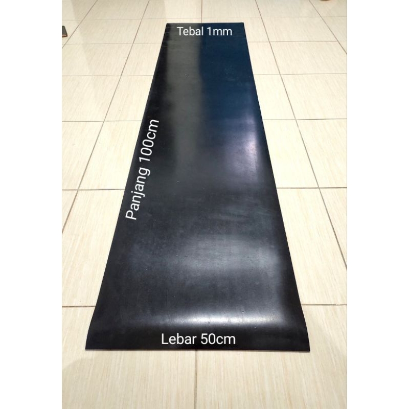 Jual Karet Hitam Lembaran Tebel 1mm x 50cm x 100cm | Shopee Indonesia
