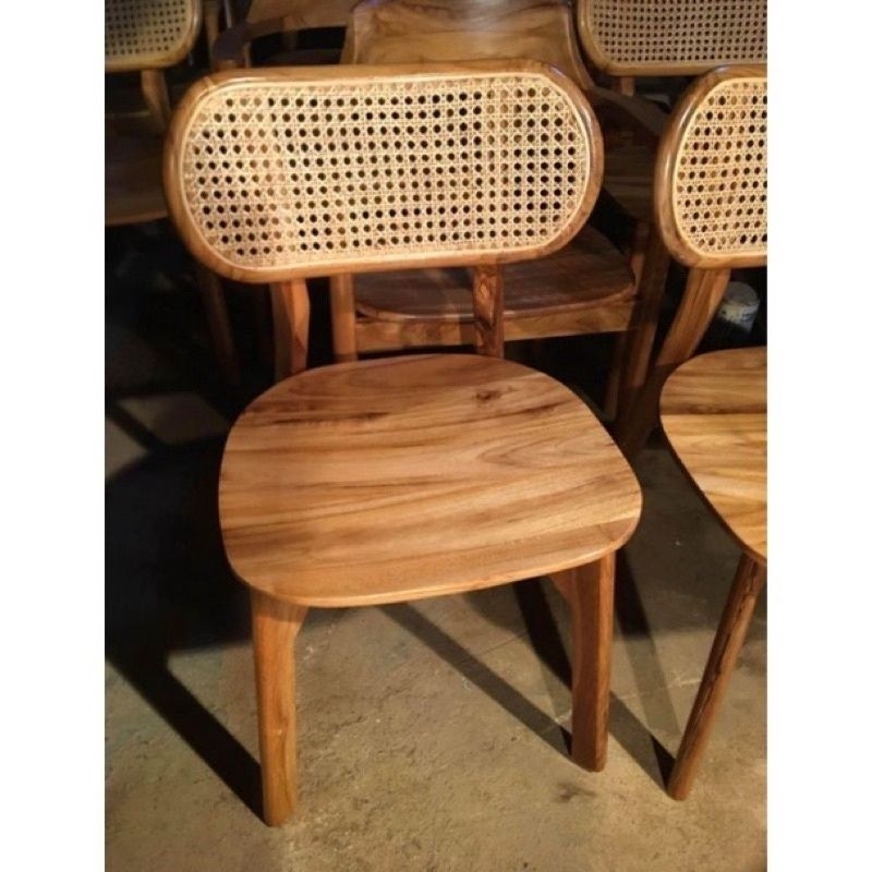 Jual KURSI CAFE/KURSI MAKAN ROTAN MODEL KACANG | Shopee Indonesia