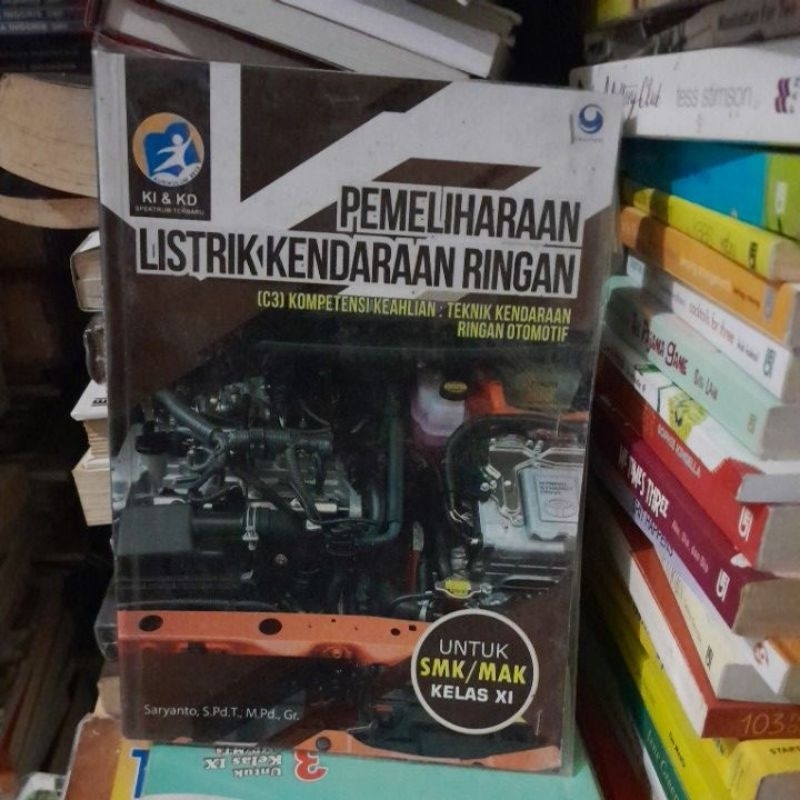 Jual buku pemeliharaan listrik kendaraan ringan untuk smk kelas XII/12/ ...
