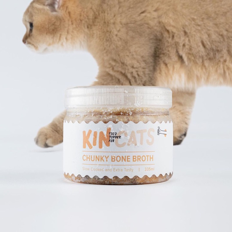 Jual Cats Chunky Bone Broth - KIN Cat Food - Makanan Kucing Kaldu ...