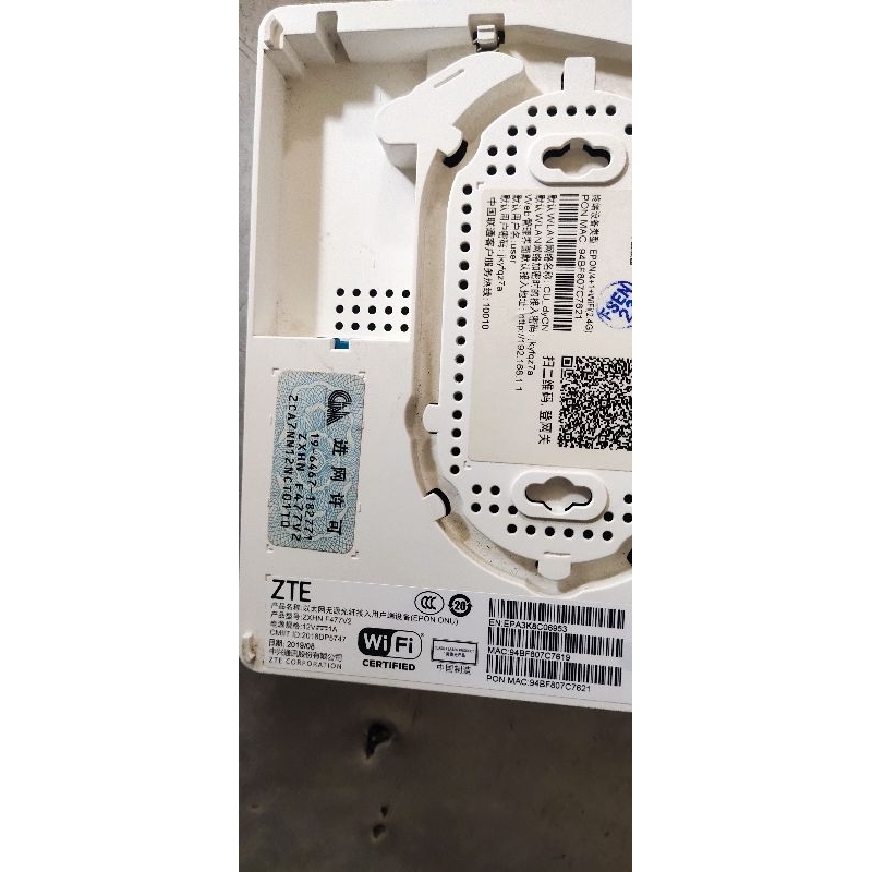 Jual Modem ont epon ZTE F477 V2 bekas | Shopee Indonesia