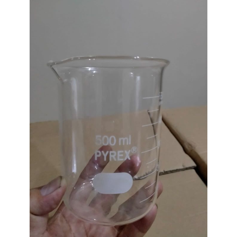 Jual Beaker 500ML PYREX Atau Gelas Kimia | Shopee Indonesia