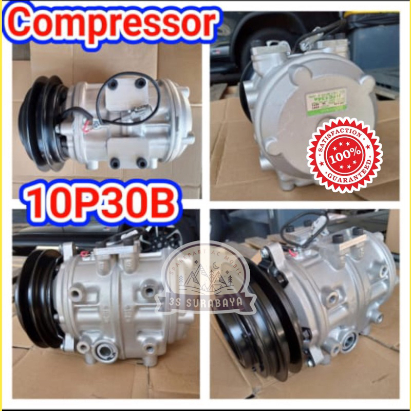 Jual Kompresor Bus 10P30B Ac Bus Alat berat Denso | Shopee Indonesia