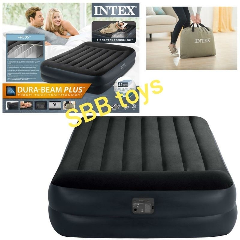 Jual kasur angin intex size QUEEN pillow raised airbed 64124 | Shopee ... Jual kasur angin intex size QUEEN pillow raised airbed 64124 | Shopee ...