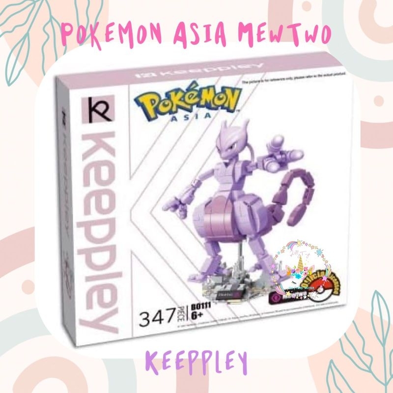 Jual KEEPPLEY BRICKS POKEMON ASIA MEWTWO ORIGINAL MAINAN LEGO BRICKS ...