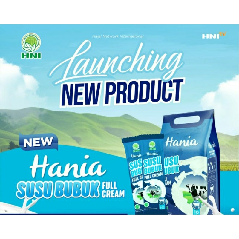 Jual HANIA SUSU SAPI BUBUK FULL CREAM HNI HPAI Susu Murni 100% Tanpa ...