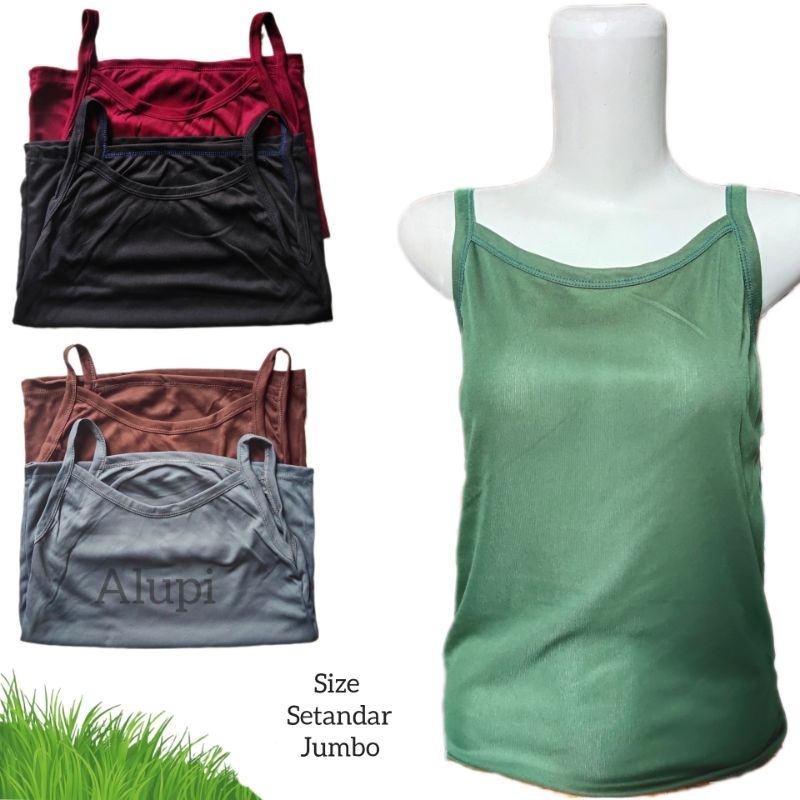 Jual 3 PCS Kaos Dalam Singlet Tanktop Tengtop KIJ Wanita Dewasa Remaja ...