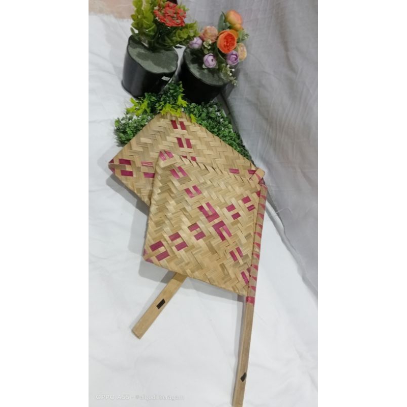 Jual KIPAS TANGAN BAMBU / KIPAS ANGIN BAMBU/ KIPAS BAMBU/ ILIR PRING ...