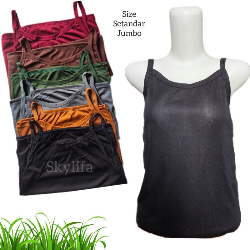 Jual Kaos Dalam Singlet Tanktop Tengtop Tangtop Wanita Dewasa Remaja ...