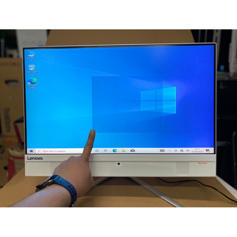 Jual PC ALL IN ONE LENOVO CORE I7-6700T RAM 8GB HDD 1TB DOBLE VGA LAYAR TOUCHCREEN | Shopee ...