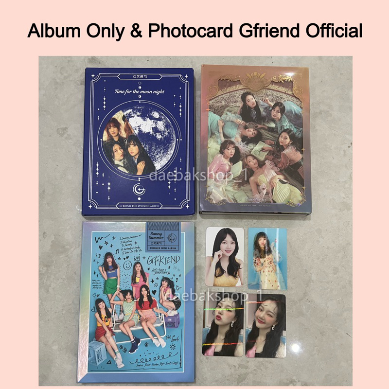 Jual Album Only Time for the moon night time for us tfu sunny summer Photocard Yerin celebon ...