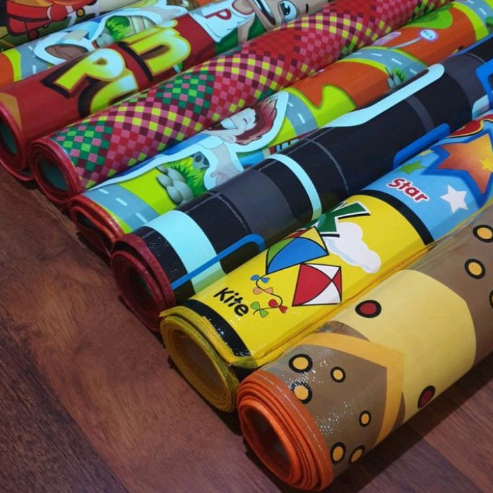 Jual Tikar eva plastik spon motif karakter 120x140cm | Shopee Indonesia