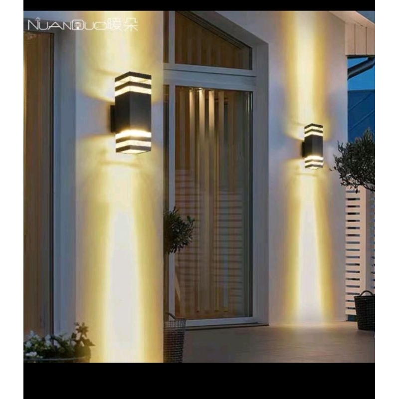 Jual lampu hias lampu dingding tempel teras pvc | Shopee Indonesia