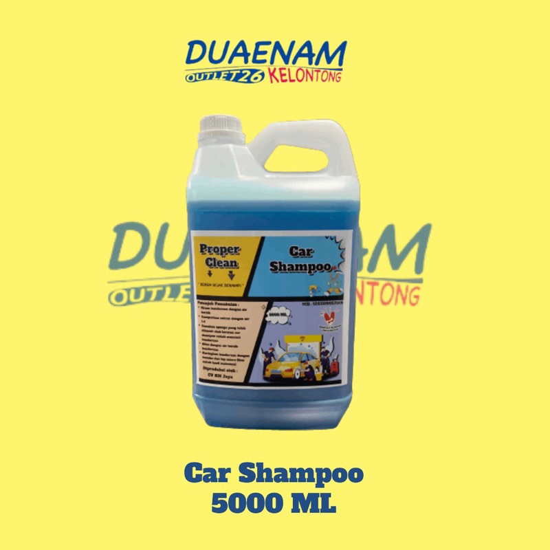 Jual Proper Clean Car Shampoo Sabun Cuci Mobil & Motor 5 Liter Premium ...
