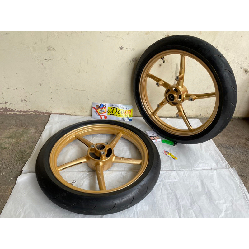 Jual Bekas ! Velg Racing Boy Velk Palang 5 RCB SP522 Satria Fu Karbu ...