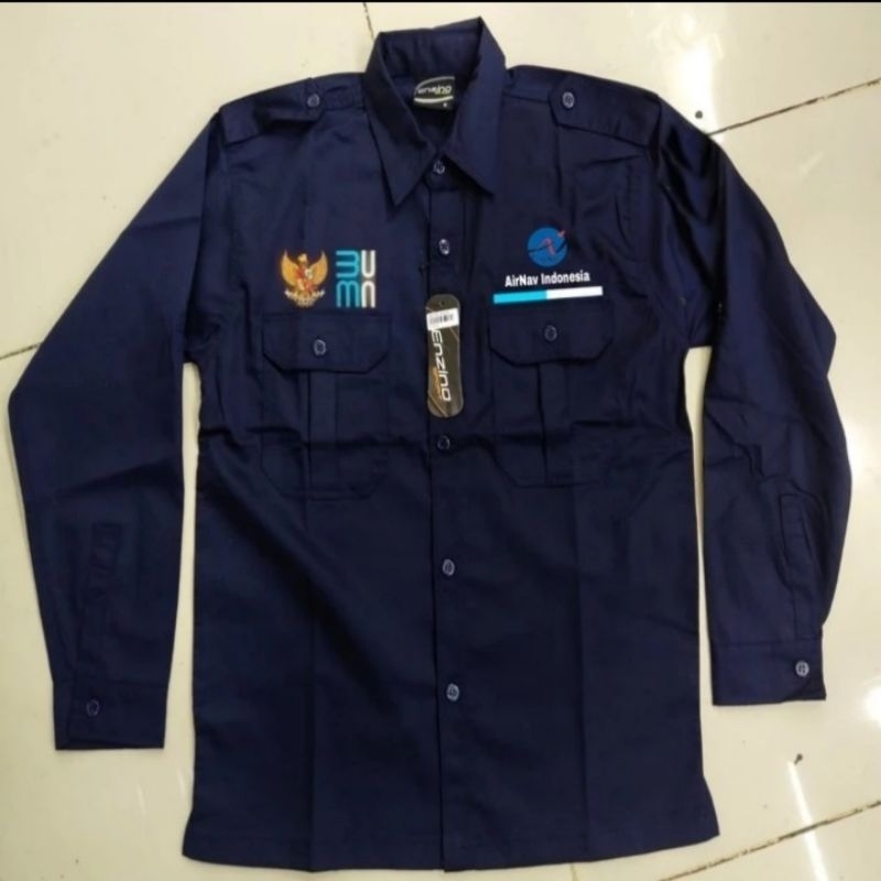 Jual KEMEJA KERJA BUMN AIRNAV BAJU SERAGAM BAJU KERJA PDL PDH BUMN AIRNAV | Shopee Indonesia