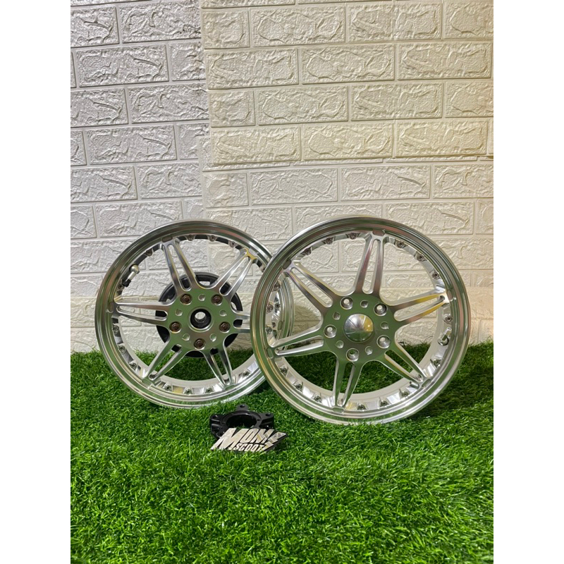 Jual Velg marus factory w126 silver | Shopee Indonesia
