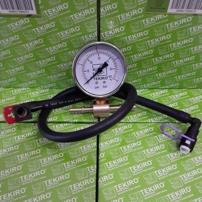 Jual Fuel pump gauge universal (alat cek tekanan bensin) | Shopee Indonesia
