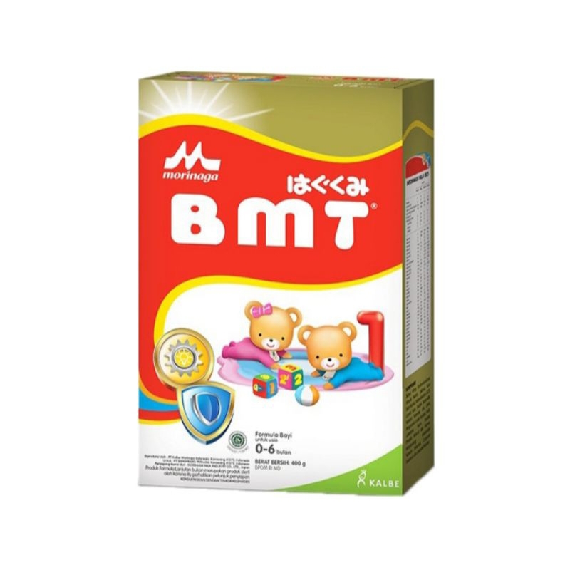 Jual Morinaga BMT 1 Gold Susu Formula Bayi 0-6 Bulan Plain 400g | Shopee Indonesia